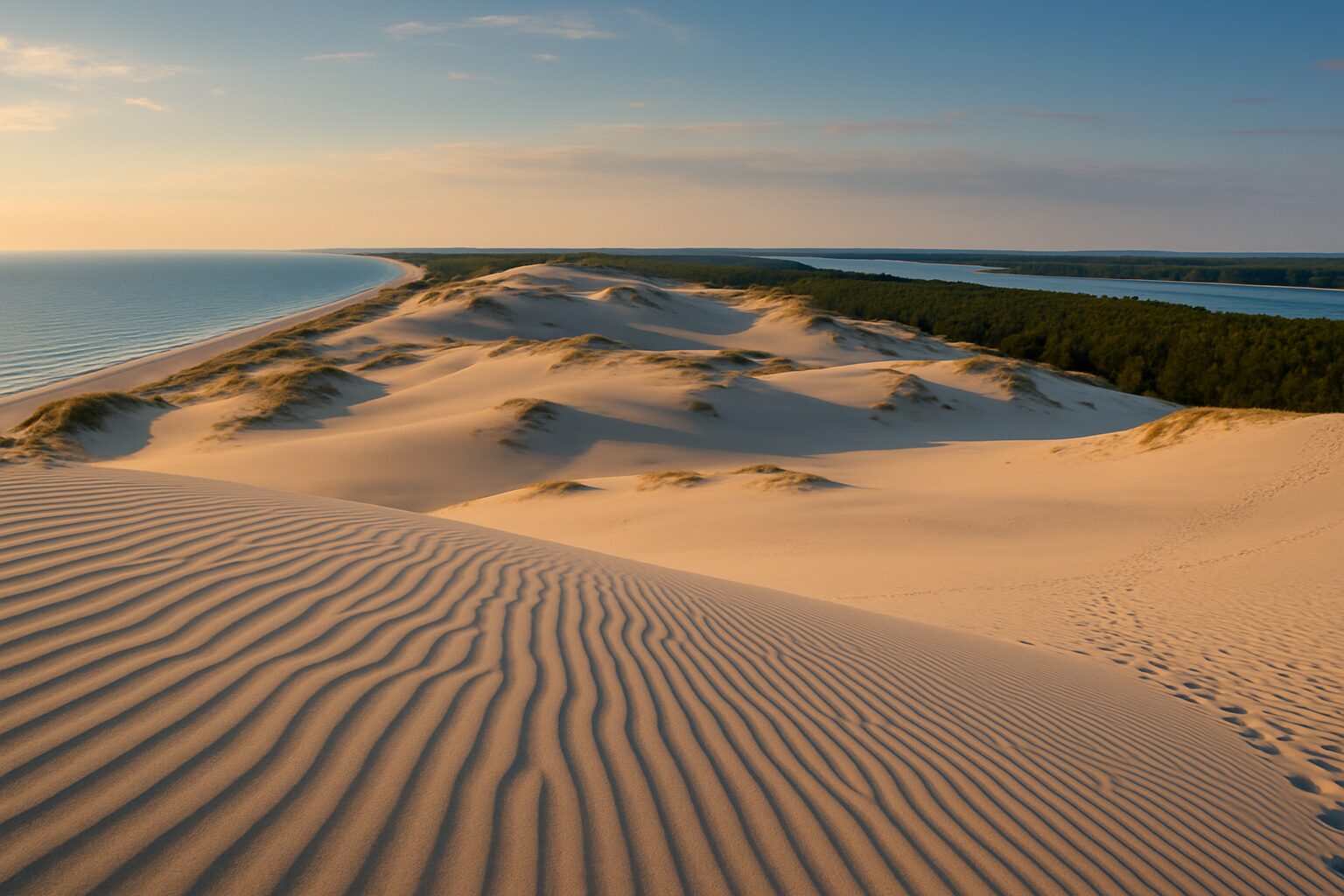 Ruchome Wydmy Łeba – cud natury w Słowińskim Parku